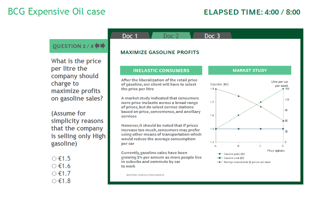 BCG Online Case - Practice Examples & Preparation Tips (2020)
